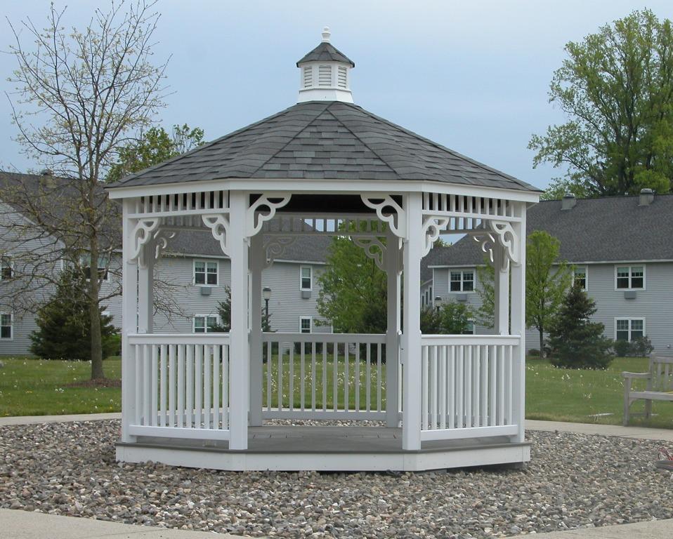 Octagon Gazebos Available Now | Space Makers Sheds